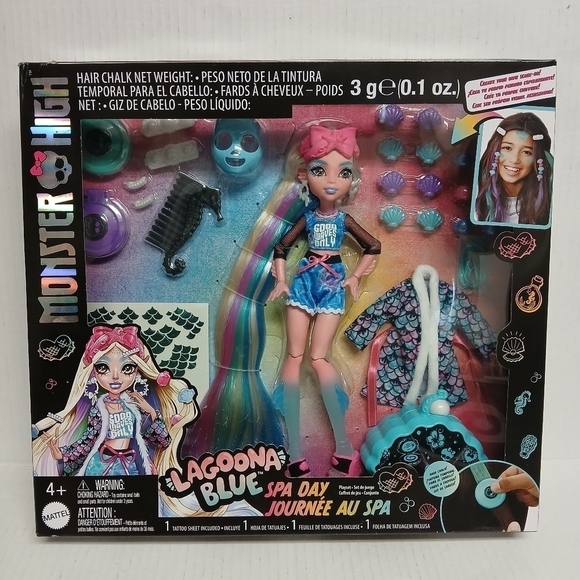 monster high | Toys | Monster High Spa Day Lagoona Blue | Poshmark